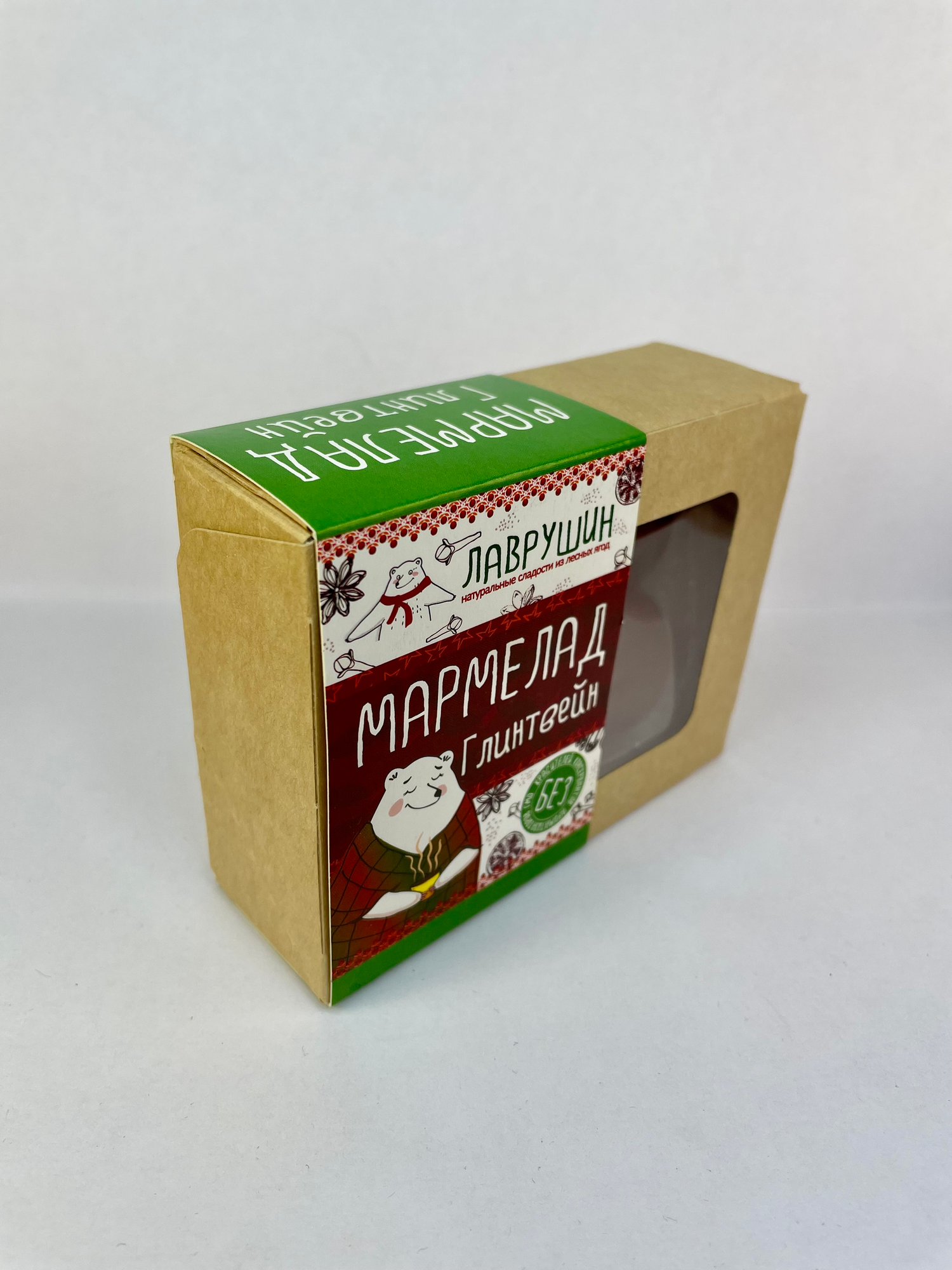 Мармелад Лаврушин "Глинтвейн" в подарочной упаковке 95г 12шт.