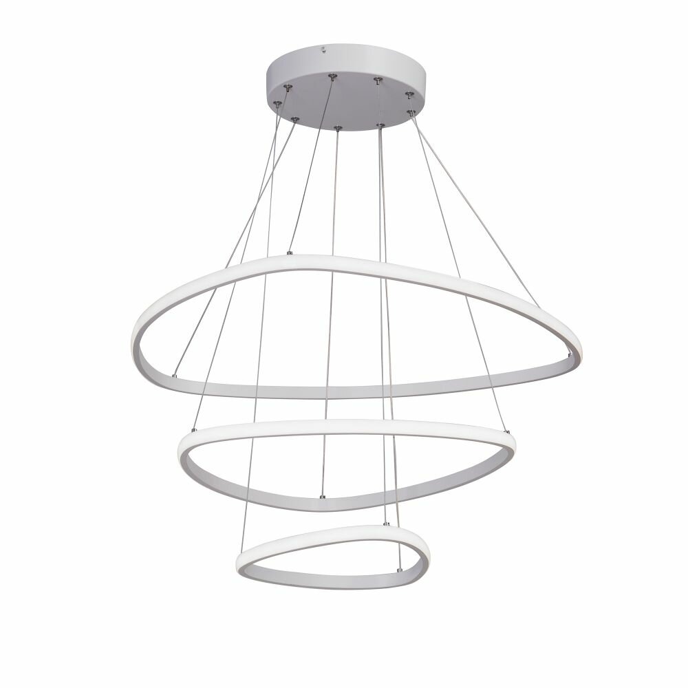 Светильник Светодиодный Vitaluce V4624-0/3S, LED 103Вт, 3900-4200K, 6800Lm Белый, Матовый / Виталюче.