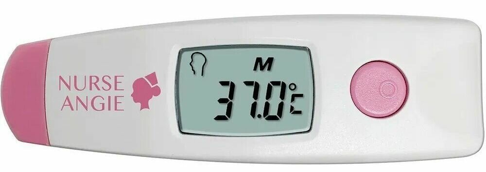 Термометр инфракрасный Jet Health TVT-200, белый/розовый