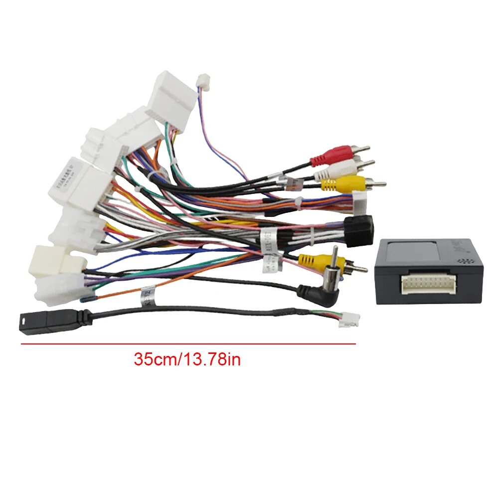 Кабель-адаптер для проводки автомагнитолы Canbus, кабель питания для большинства автомобилей Toyota