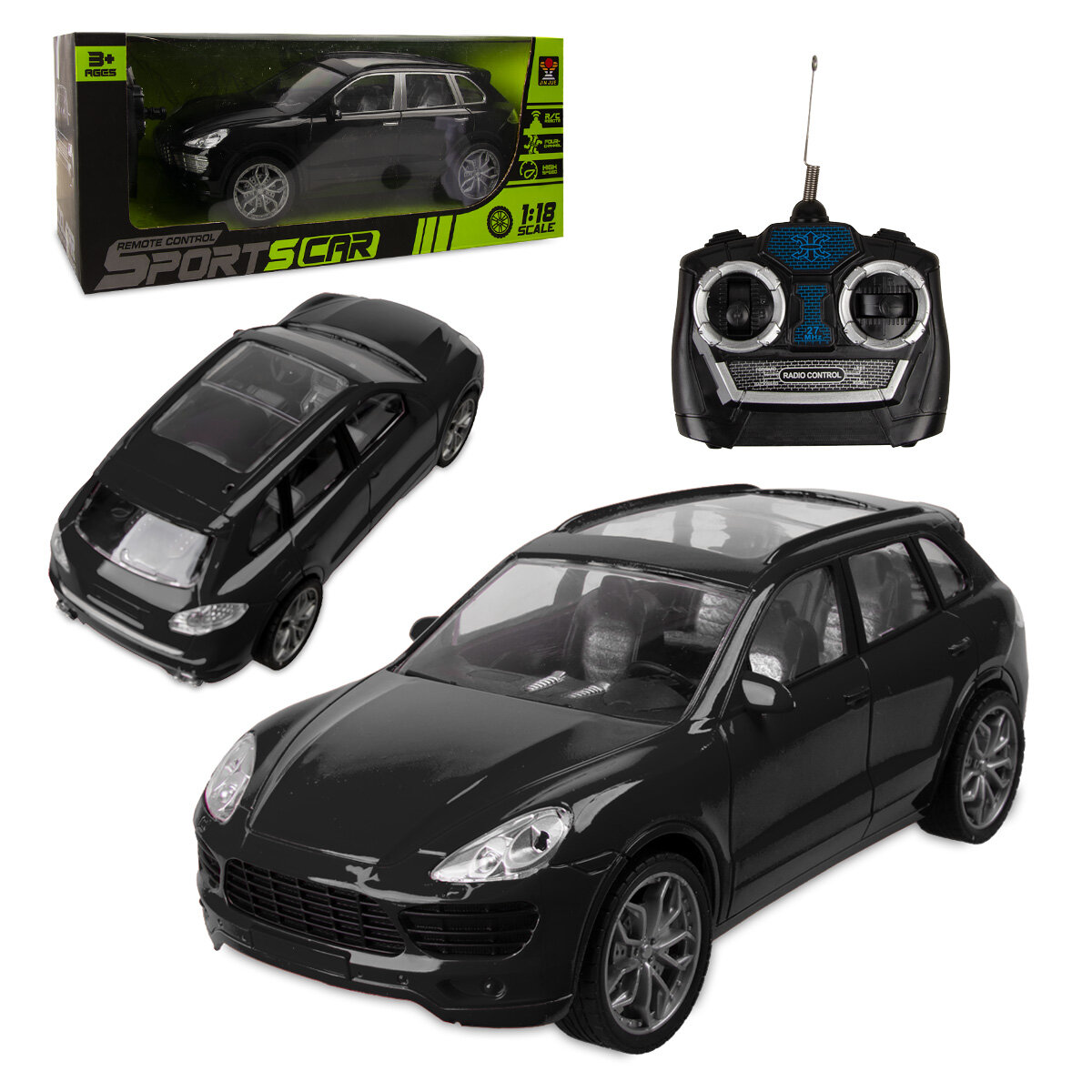 Внедорожник на радиоуправлении TONG DE 553-71, пластик, для улицы