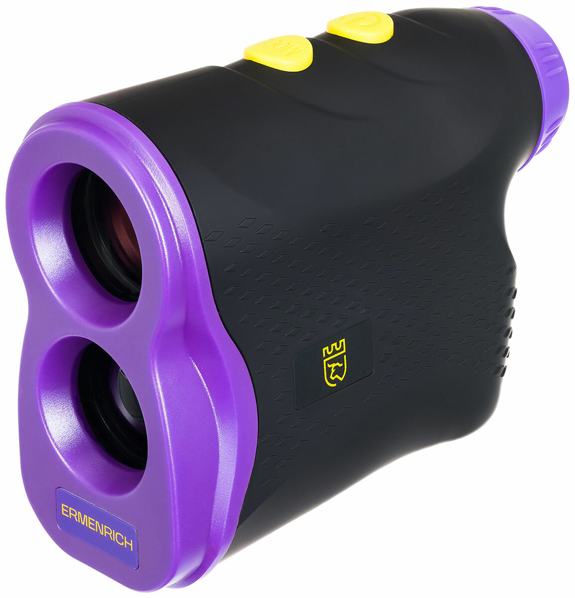 Лазерный строительный дальномер Ermenrich LR1500, фиолетовый