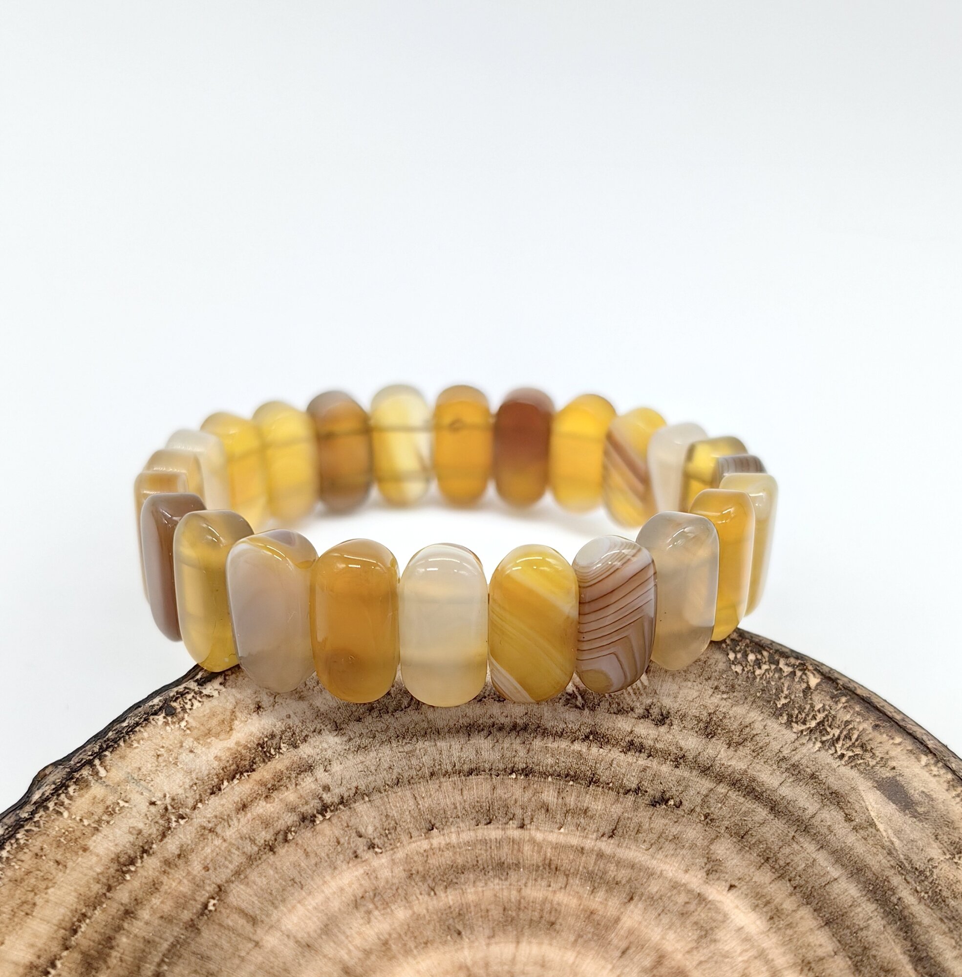 Браслет, агат