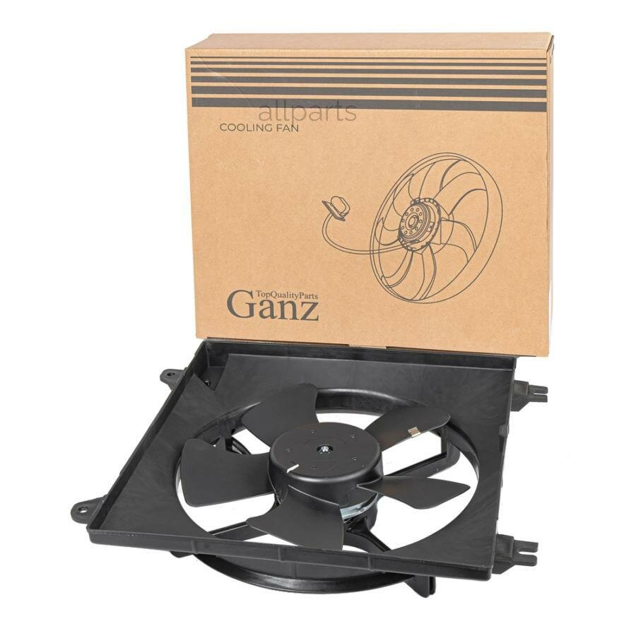 GANZ GIC06487 Вентилятор радиатора в сборе для CHEVROLET Lacetti/Excelle 04- GANZ GIC06487