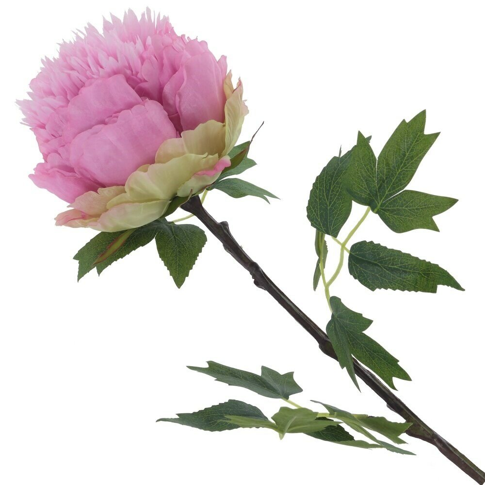 Цветок искусственный "Пион", L=20 W=15 H=69 см