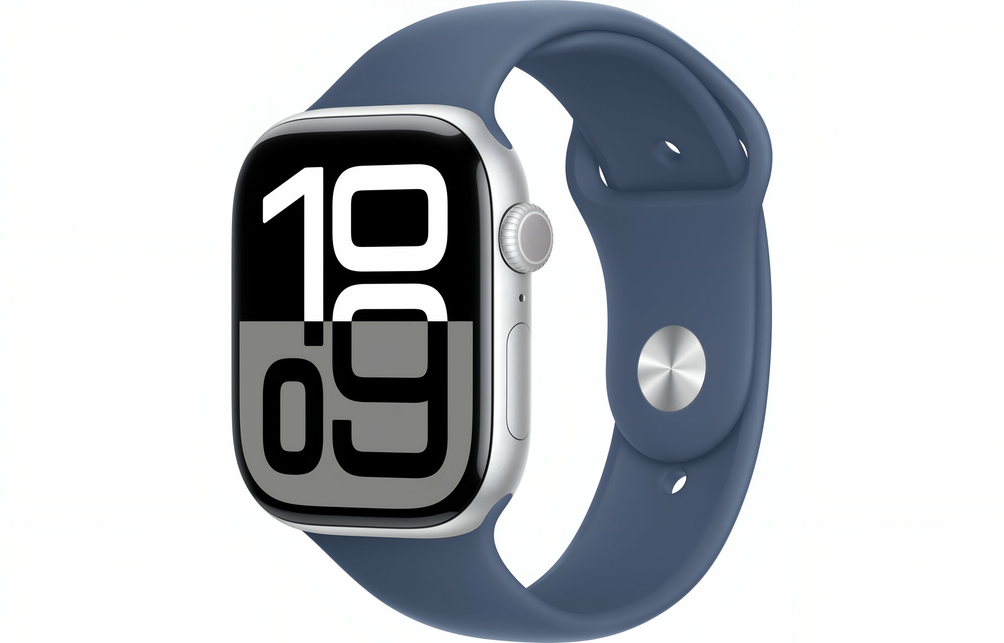 Смарт-часы Apple Watch Series 10, 42мм, GPS+Cellular, силикон, Denim