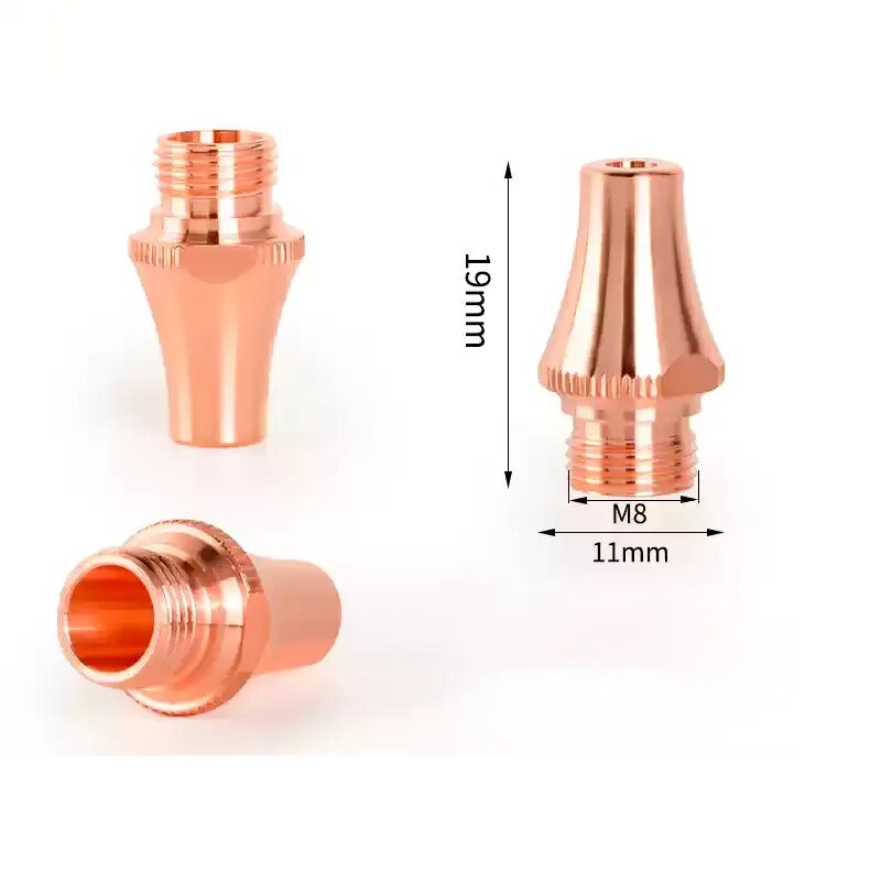 Лазерное сопло M8, H19, D11, 2.0mm, M8 Single Layer