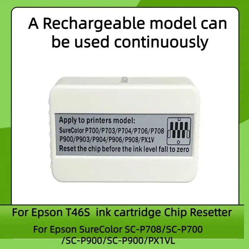 Оригинальный сброс чипа картриджа T46 T46S P900 P700 для Epson SureColor SC-P700 плоттер
