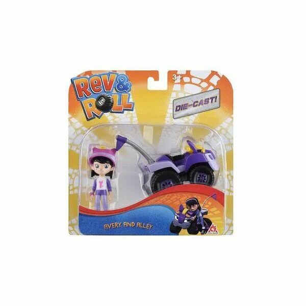 Игровой набор "РЕВ И заводная команда" Авери и Аллей