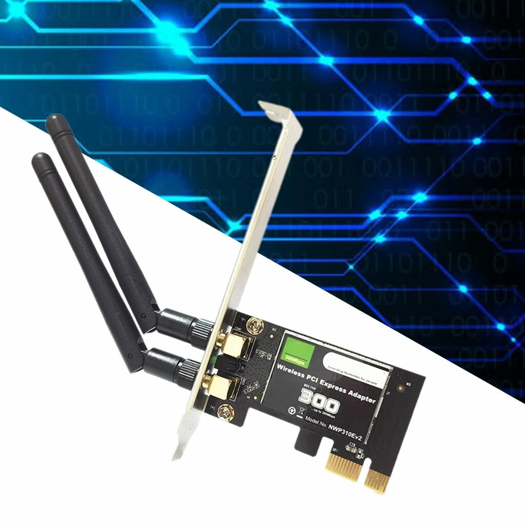 Wi-Fi адаптер PCIE RTL8192EE WLAN 802.11n 300 Мбит/с