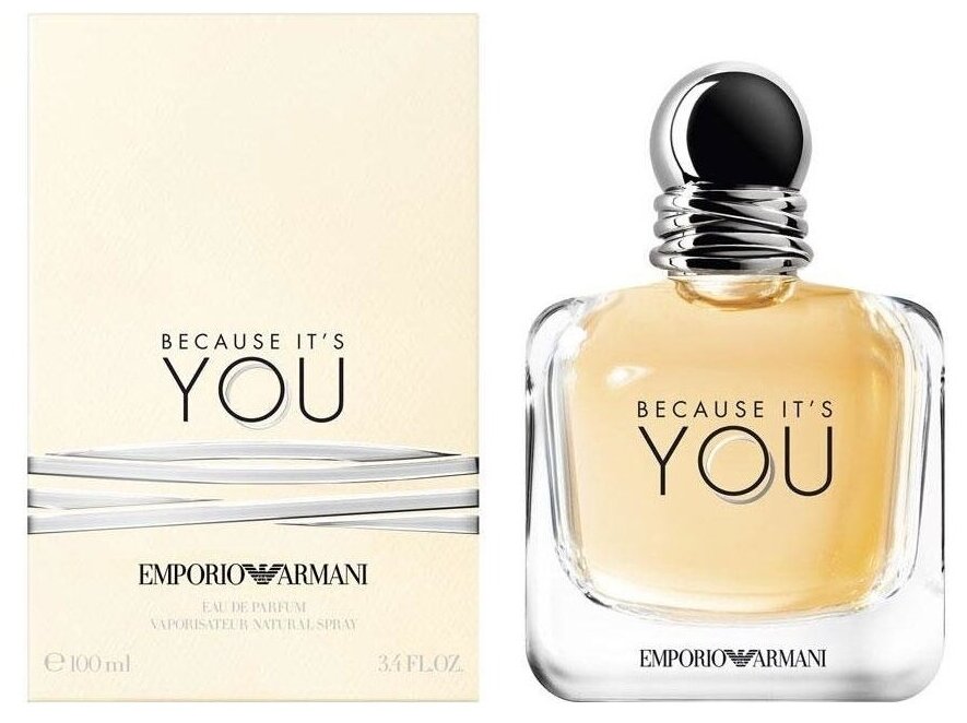 Парфюмерная вода Giorgio Armani, Emporio Because It s You, аромат для женщин, 100 мл (ref.85)