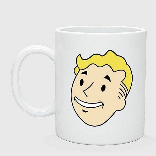 Vault boy head Керамическая кружка