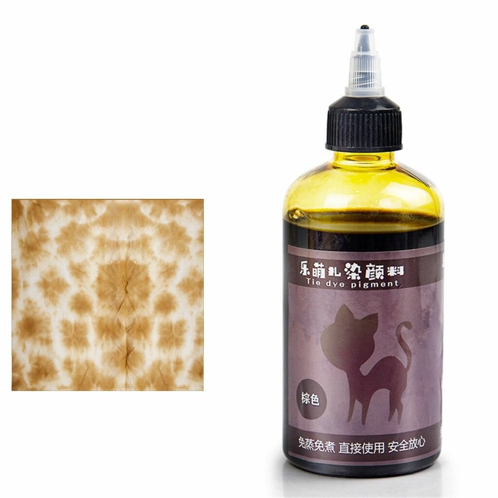 Краска для ткани Tie Dye, 250 мл/8,45 унций окрашивания одежды, сумки, цвет, взрослых и детей, ручная работа, ремесло
