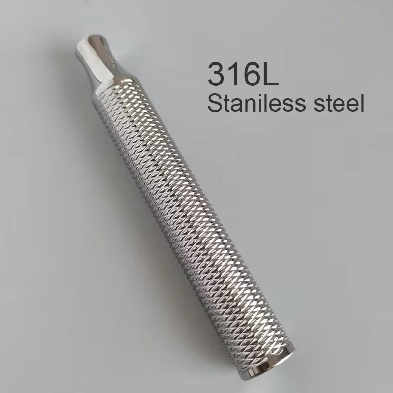 Ручка для бритвы Dscosmetic KVS 316L из нержавеющей стали