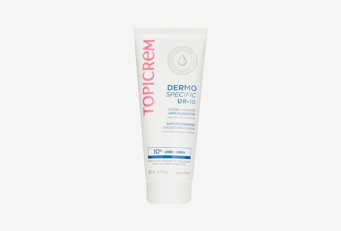 Смягчающий крем для огрубевшей кожи TOPICREM UR-10 200 мл