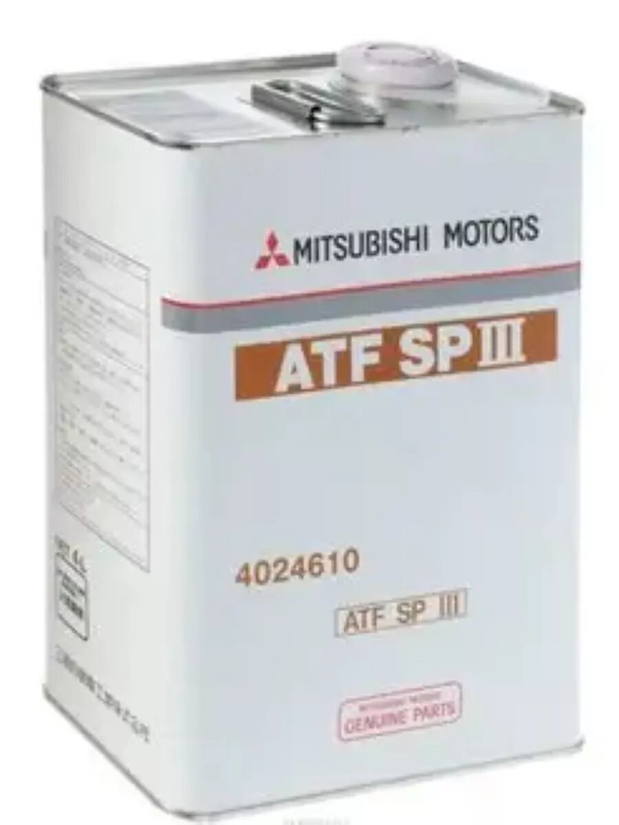 Трансмиссионное масло Oils_in_Cars Mitsubishi ATF SP-III 4024610, синтетическое, 4 л