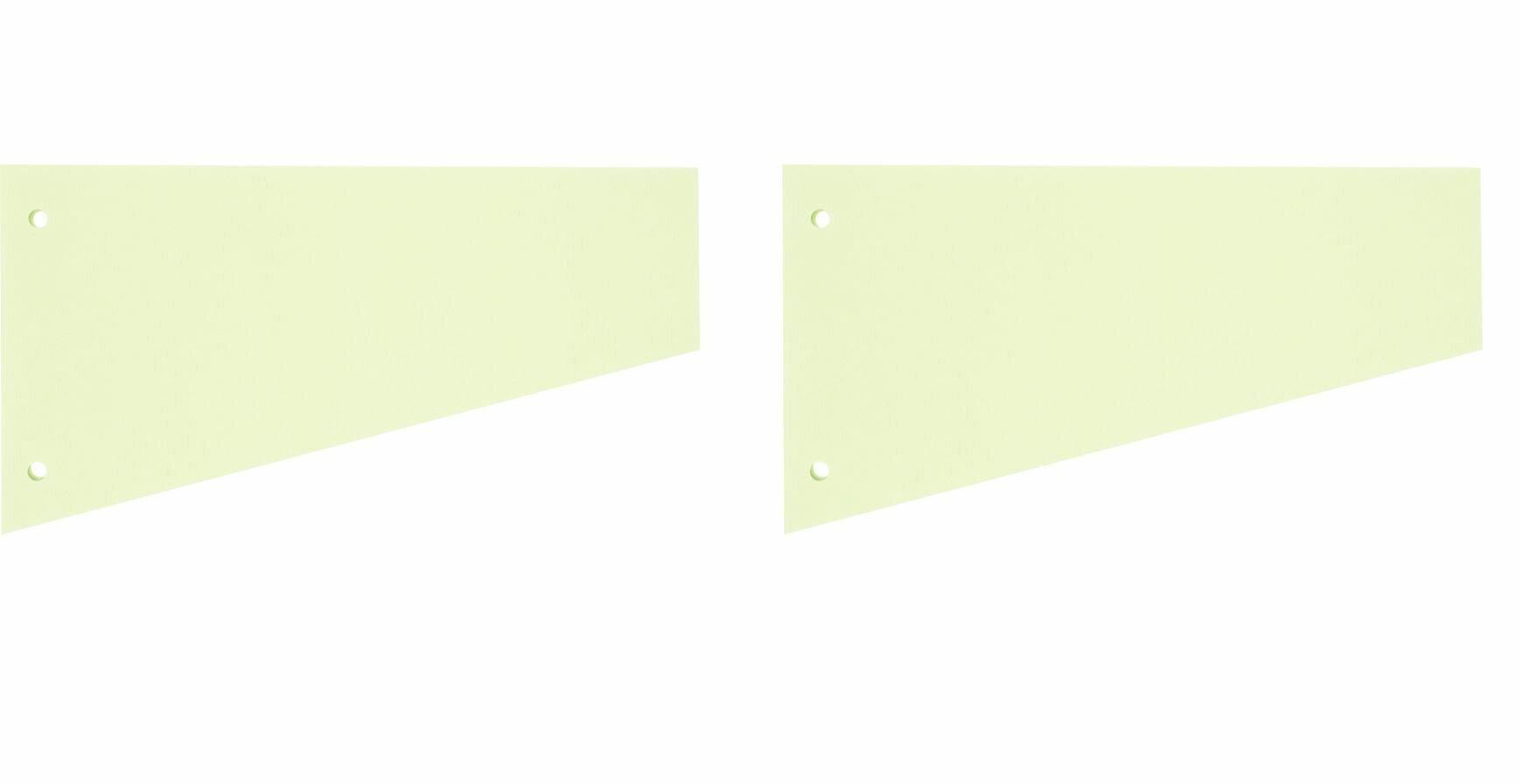 Attache Разделитель листов, полоски, зеленые, 100 шт в упаковке, 2 уп.