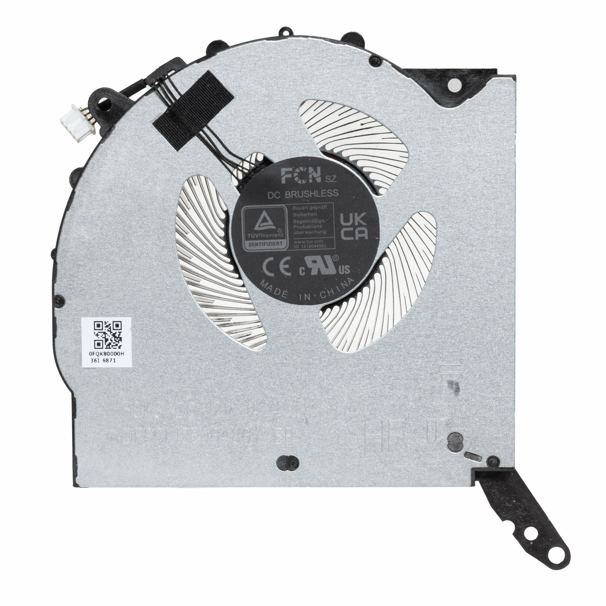 Кулер для ноутбука Lenovo Legion Pro 5 16ARX8 / Lenovo Legion Pro 5 16IRX8 / Lenovo Legion Pro 5 16IRX9 / BAPA0810R2HY005 / DFSCL12E06486Y-FQK8 - CPU, 4 pin