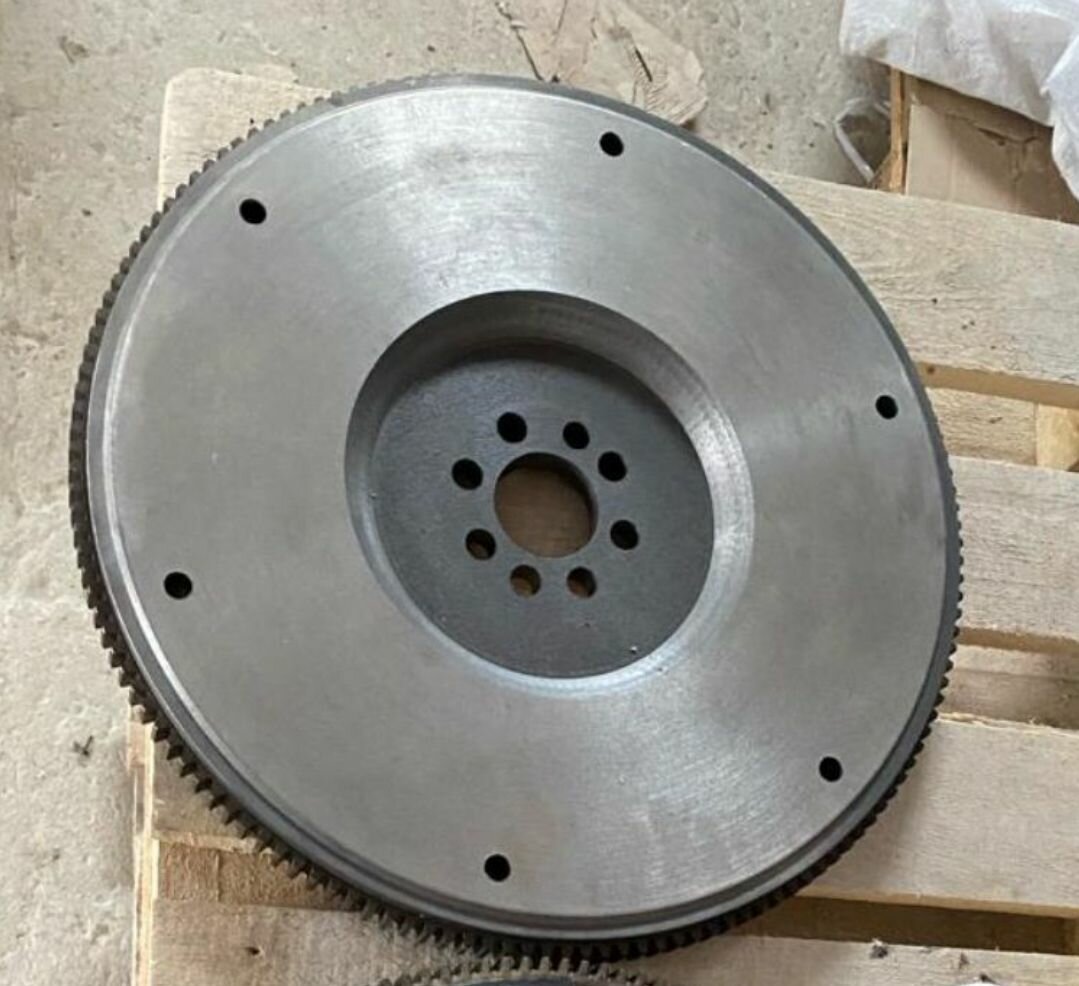 Маховик МТЗ, МАЗ-4370 под стартер 145 зубьев (7 отверстий)