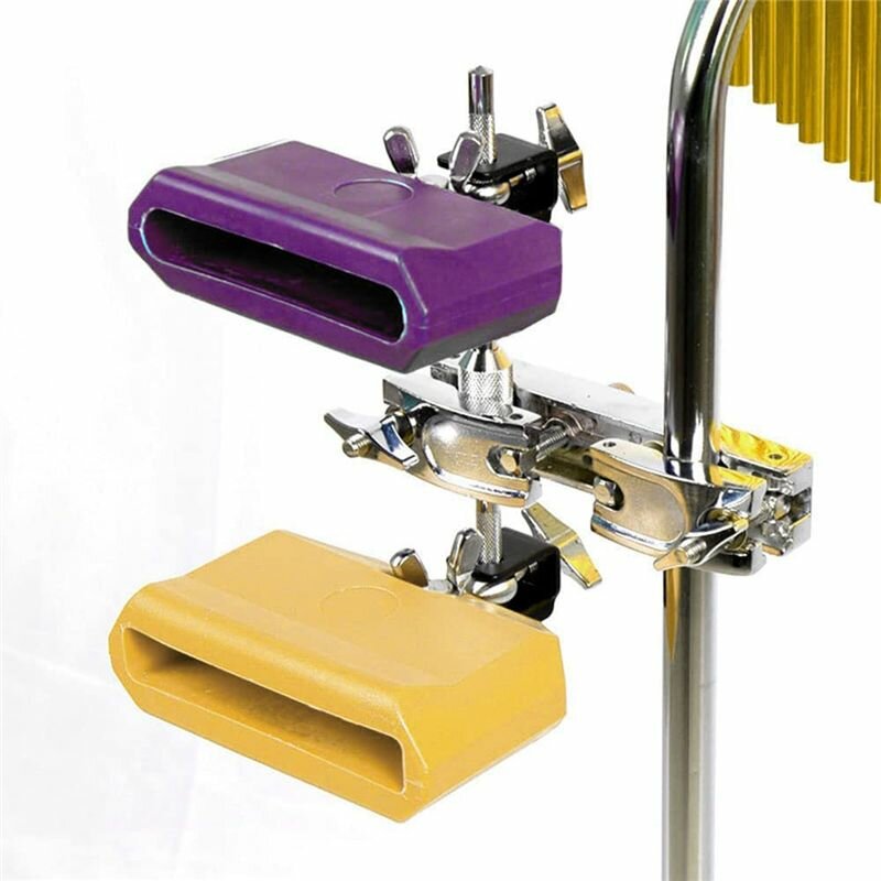 5-дюймовый джем-блок, пластиковый музыкальный ударный блок, совместимый с латинским барабанным инструментом ()