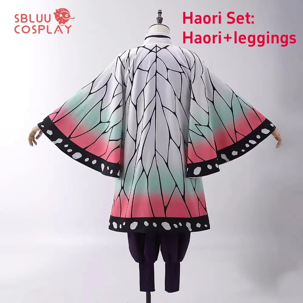 SBluuCosplay Kochou Shinobu Косплей костюм фиолетовый L, haori set