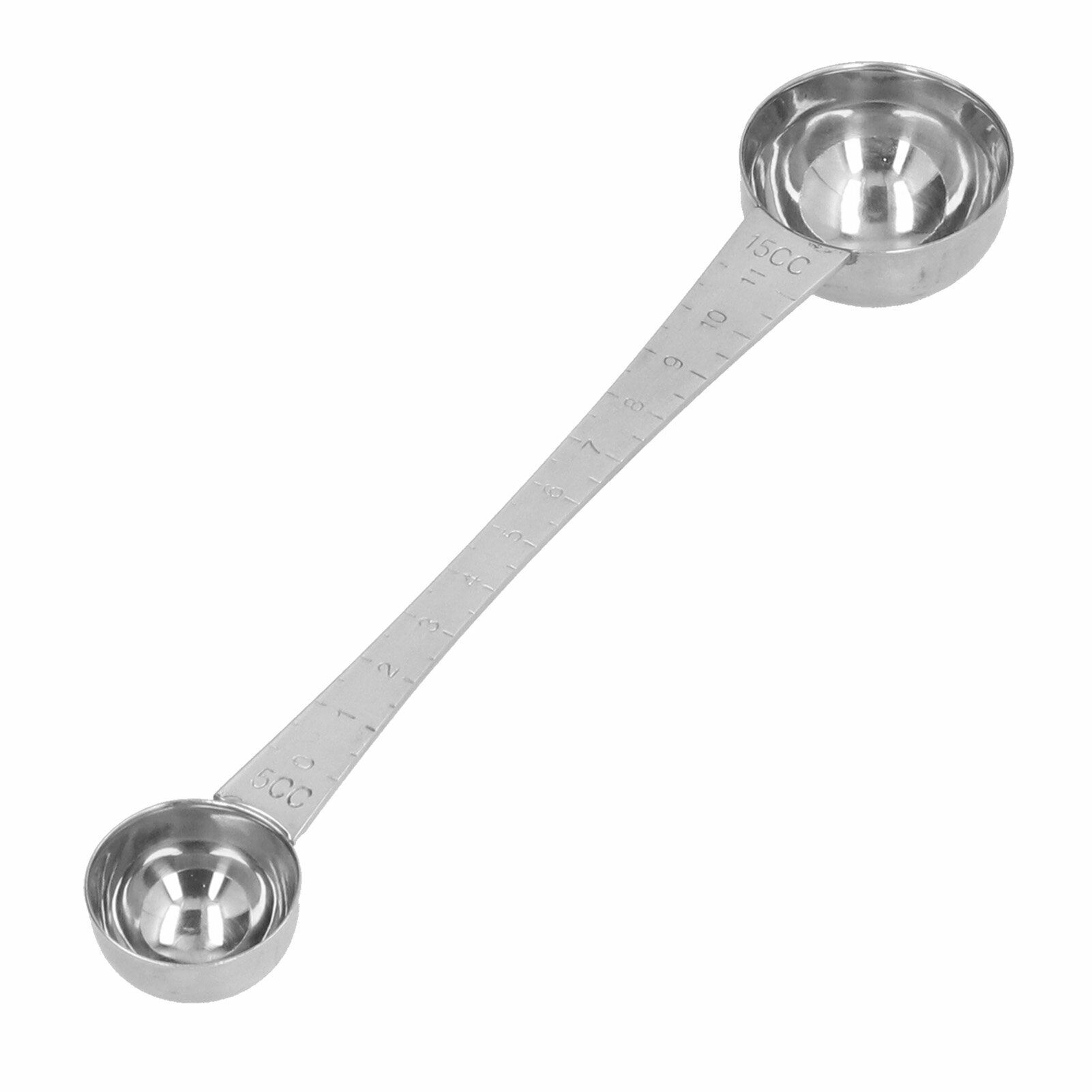 Ложка для кофе со шкалой, мерная ложка с двойным концом, столовая ложка из нержавеющей стали, ложка для приправ