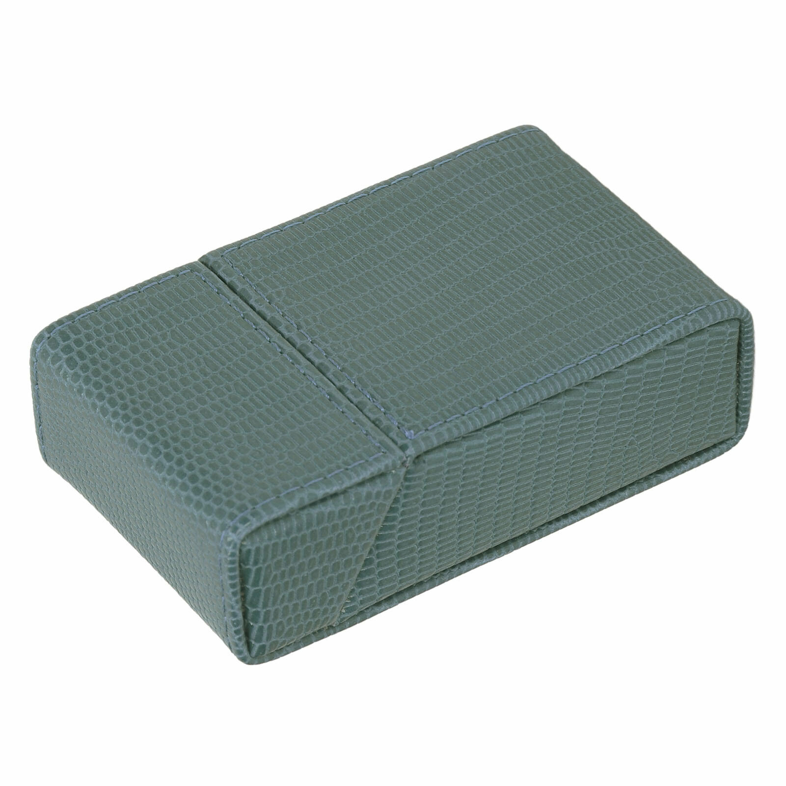 Держатель для сигаретной коробки, дизайн ящерицы, чехол для хранения сигарет из искусственной кожи для женщин и мужчин, зеленый