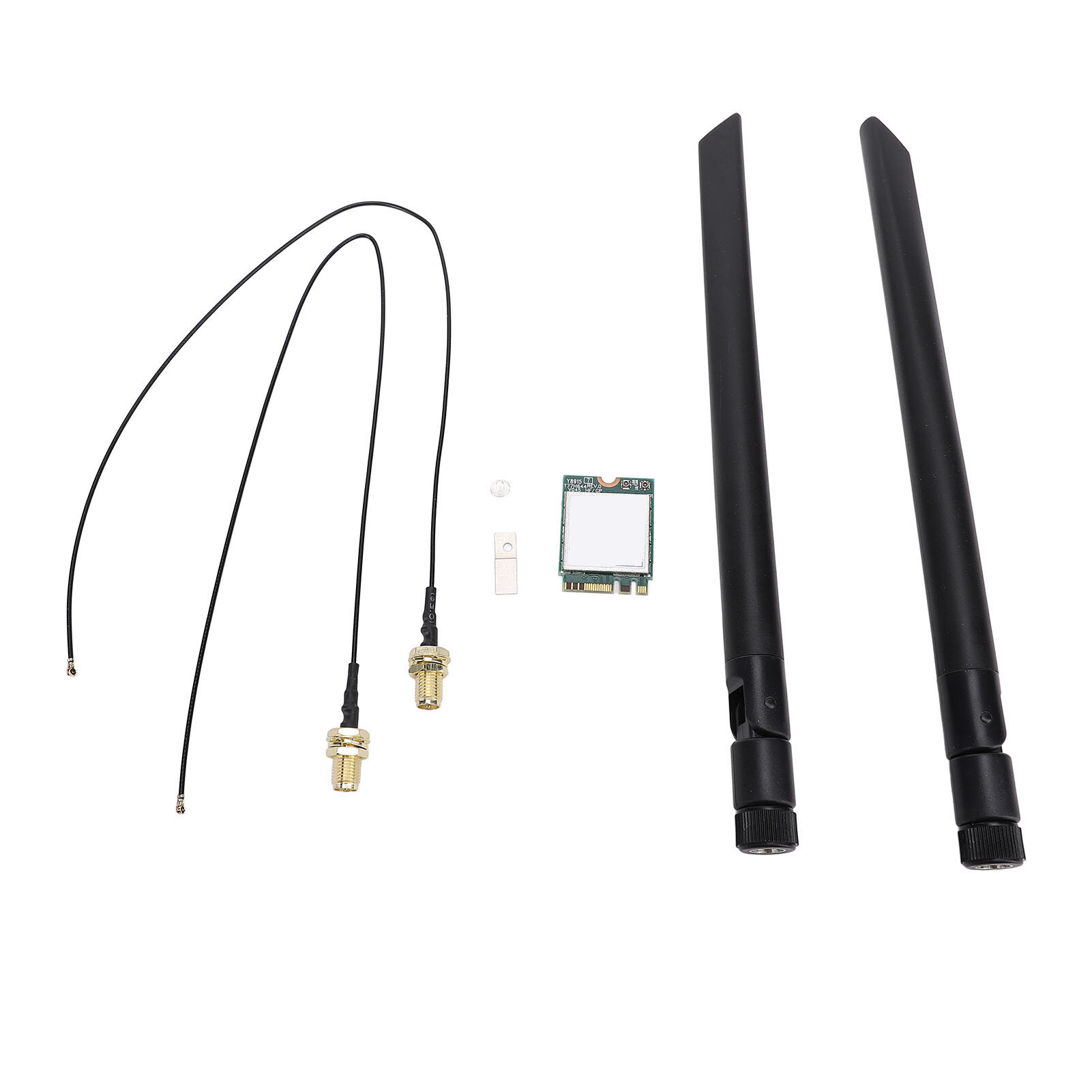 Wi -Fi Card 344 T77H644 Wi -Fi5 M.2 Интерфейс 1200 Мбит / с PCB WiFi Модуль WiFi для побед 7 8 10 11 Внешние антенны