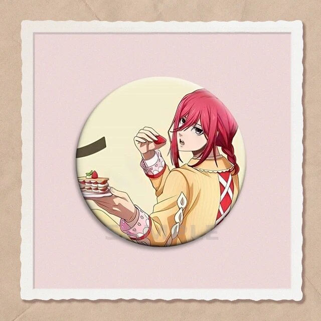 Эмалированные булавки с синим замком в стиле аниме, крутая круглая брошь Meguru Bachira Avatar, одежда, рюкзак, значок на лацкан, ювелирные аксессуары, подарки для фанатов