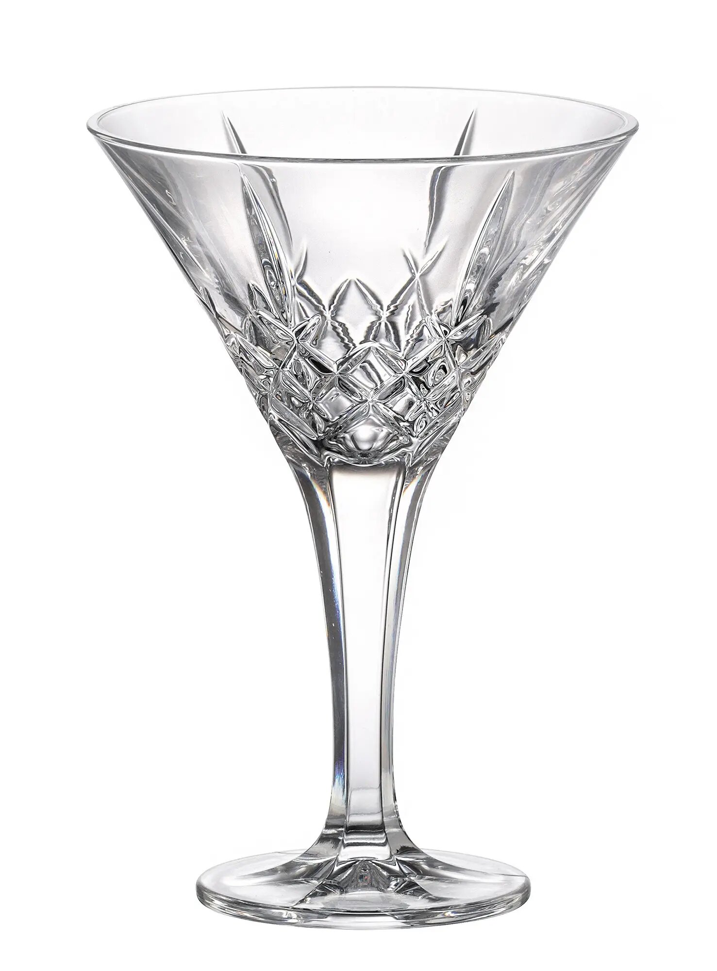 Бокал для мартини "BRIXTON", 280 мл (набор 6 шт.), хрусталь, Crystal Bohemia/ БПХ1065