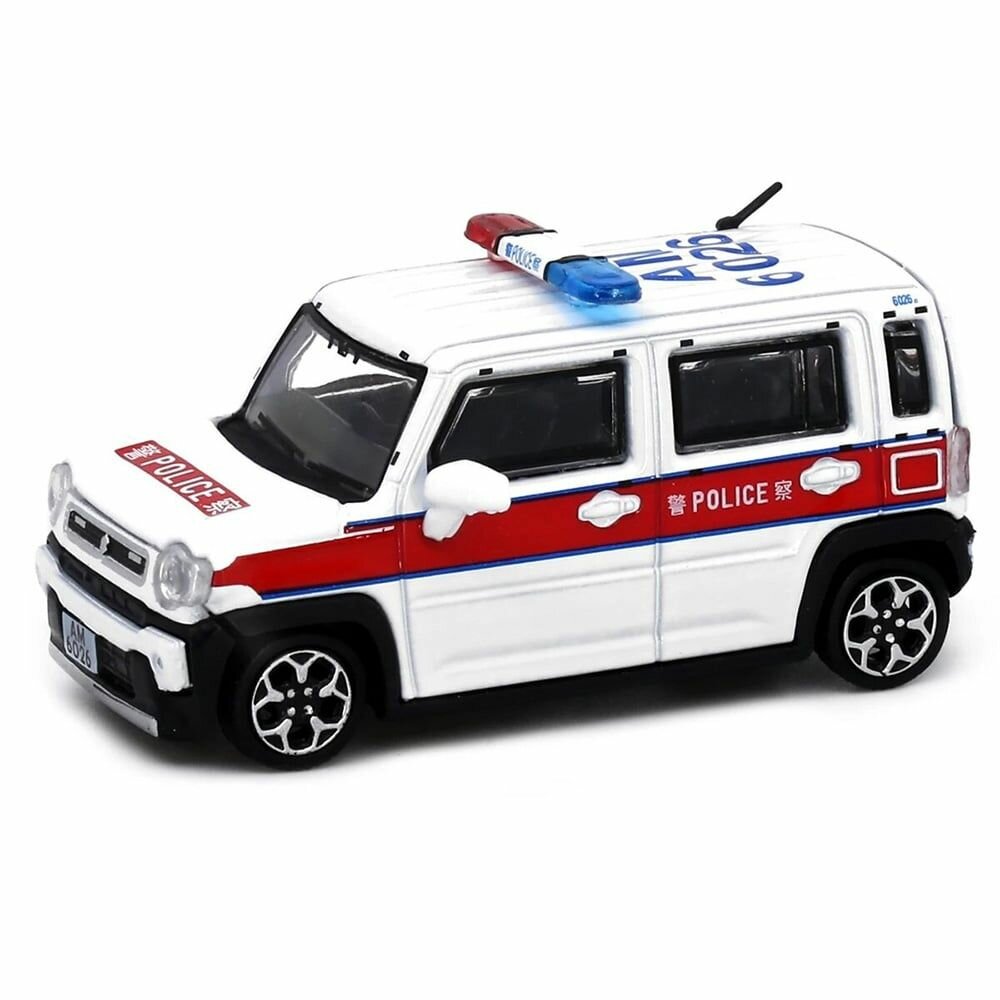 Машинка Tiny 1/64 Suzuki Hustler Small Patrol Car City Diecast Scale Model Car