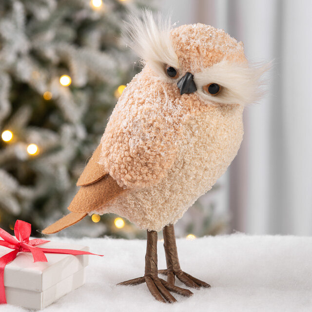 Декоративная фигура Сова Адель 22 см, Kaemingk, 726347-2