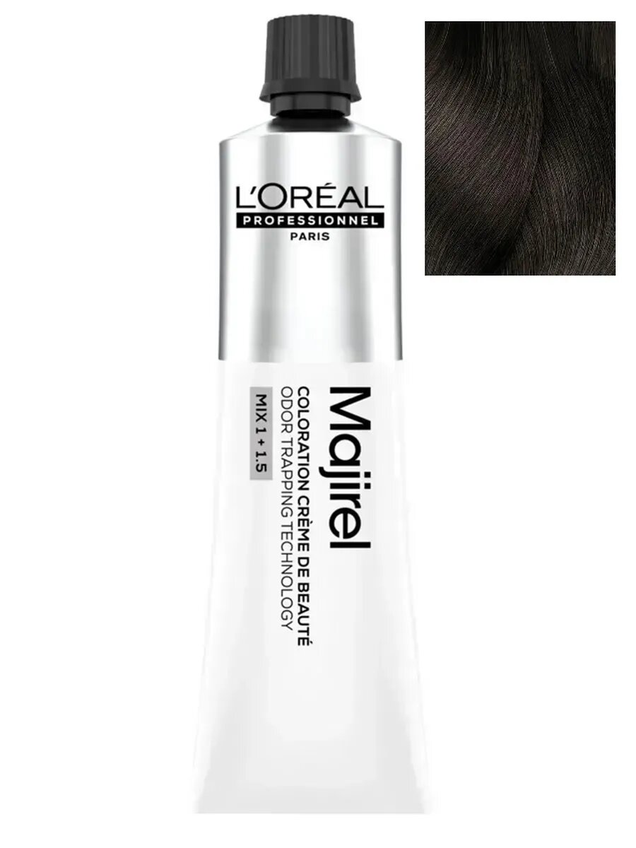 Краска для волос L'Oreal Professionnel Majirel [OTT] Краситель-крем с технологией улавливания запаха, 4.3