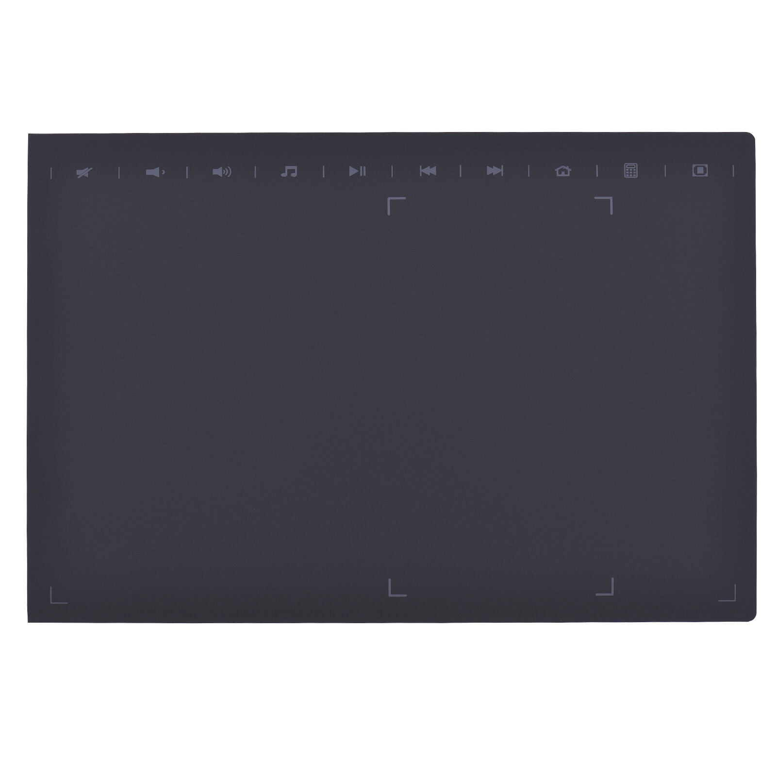 Защитная плёнка самоклеящаяся Hand Feeling Film размером 27.2x18.3cm/10.7x7.2in для графических планшетов VIN1060PLUS, цвет чёрный, материал PC, вес 28.5g, в комплект входит 1 штука