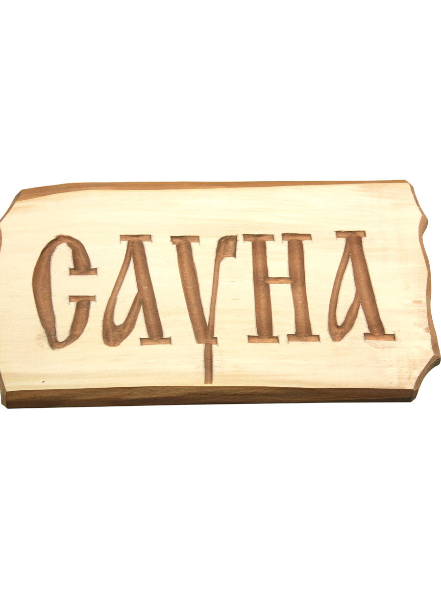 Табличка Суши Веник "Сауна", натуральное дерево, 35 х 13 см, для бани и сауны