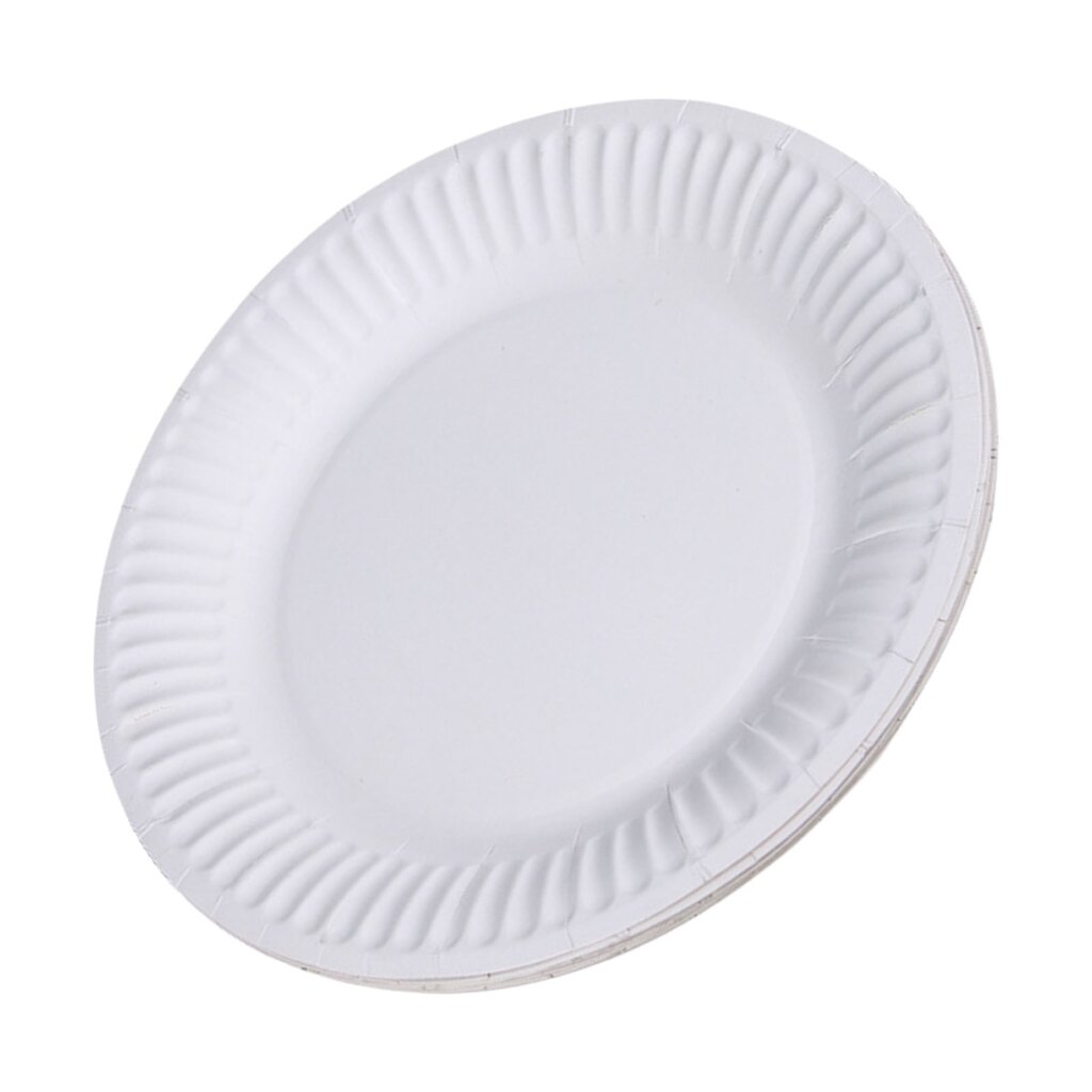 Биоразлагаемая посуда Одноразовые тарелки для активного отдыха и празднования
