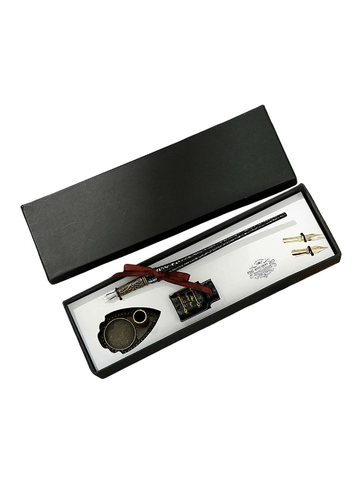 Винтажный набор стеклянных фломастеров и чернил Набор для каллиграфии для начинающих взрослых