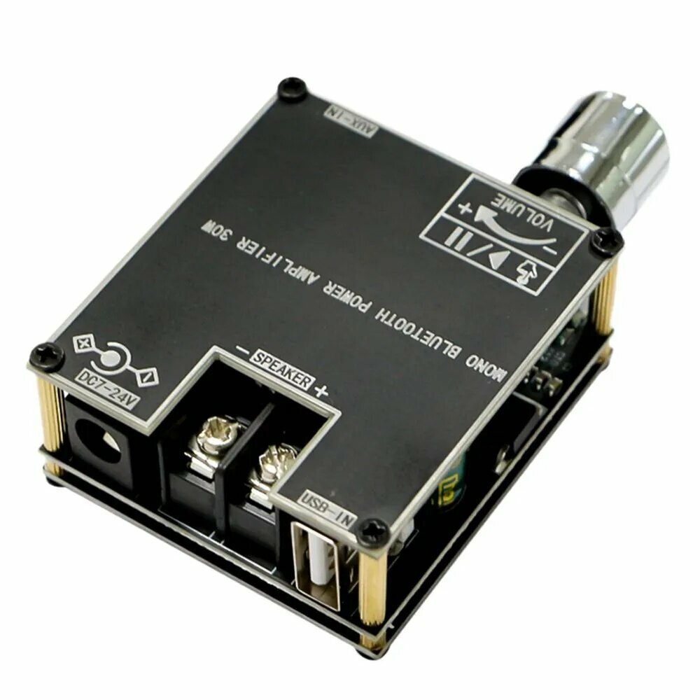 Модуль Цифрового Аудиоусилителя ZK301B Mono 30 Вт BT5.3