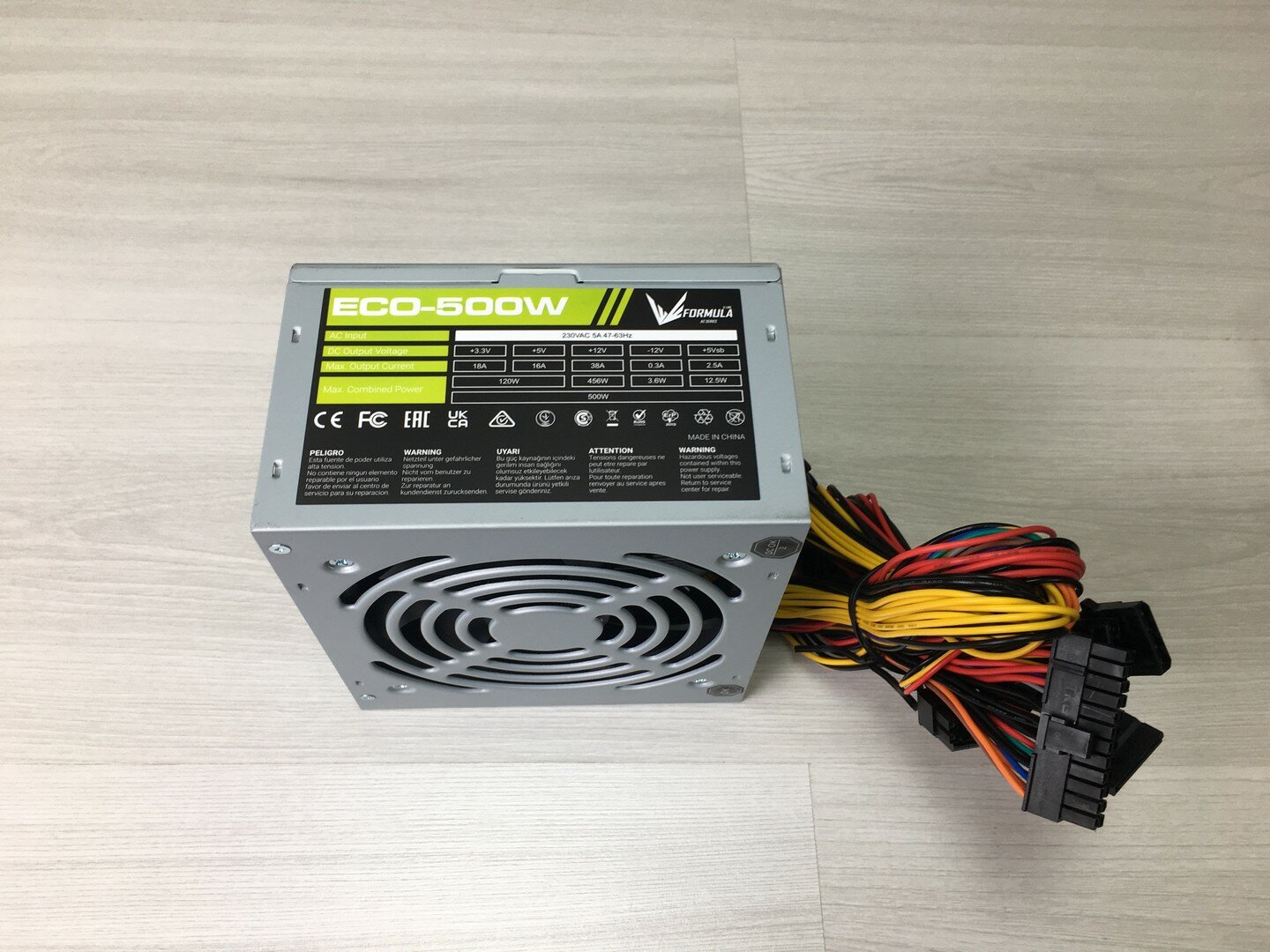 Блок питания AeroCool/Formula ECO-500W ATX 12cm Fan