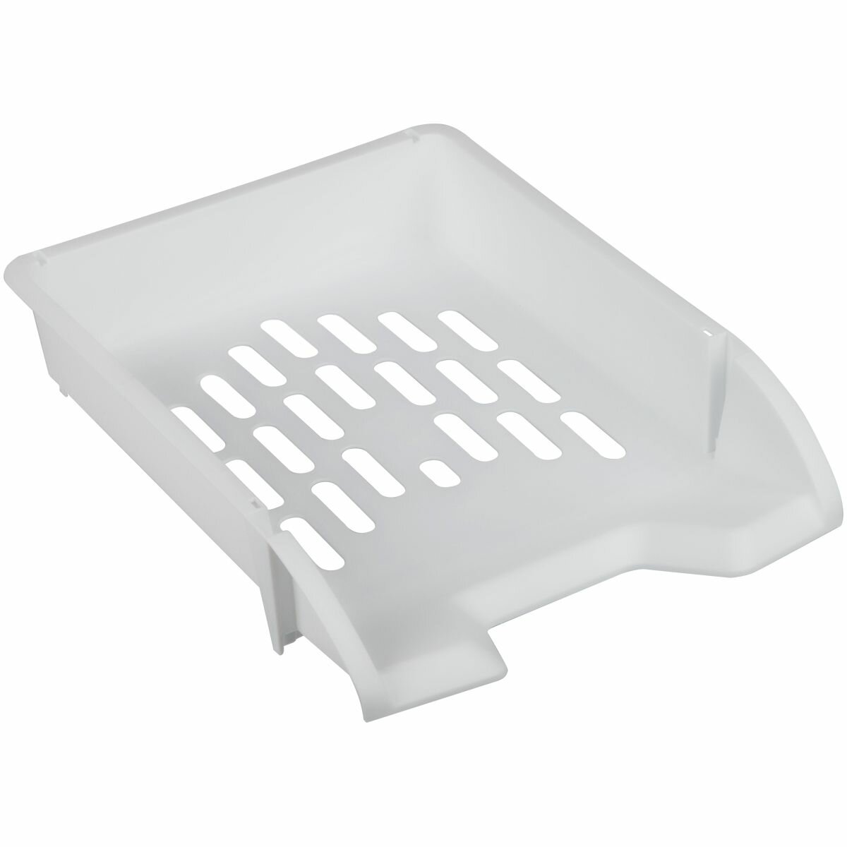 6 шт. Лоток для бумаг горизонтальный СТАММ "Лидер", белый