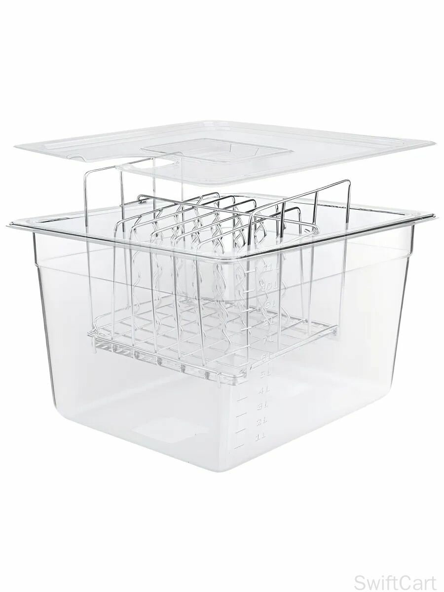 Погружной сувид комплектуется эксклюзивным контейнером 11 л с разделителем