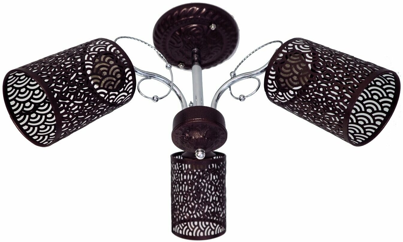 Люстра классическая 32071/3BGD+CR BGD ЭкономСвет