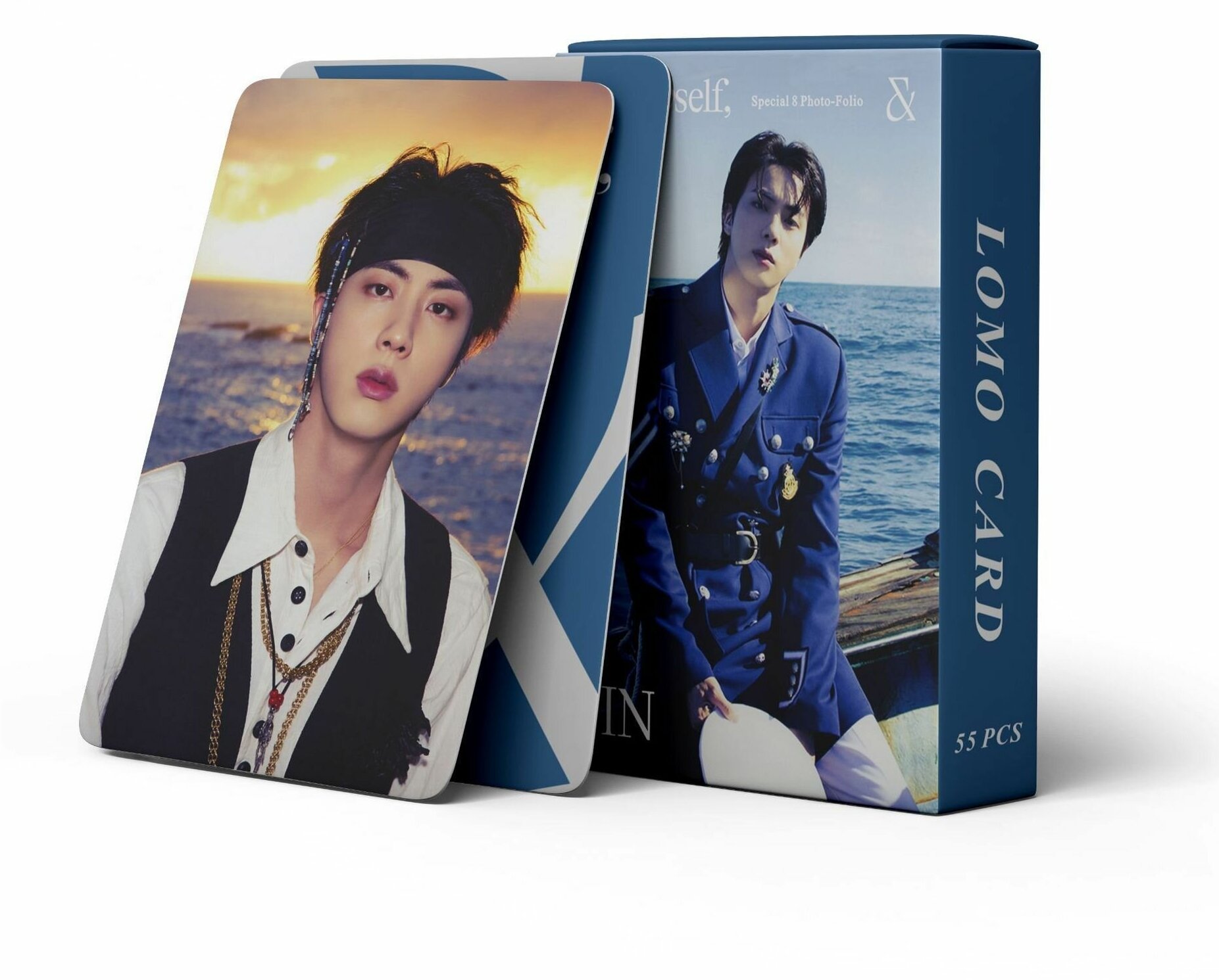 Набор карточек Jin (Джин) (BTS), 55 штук