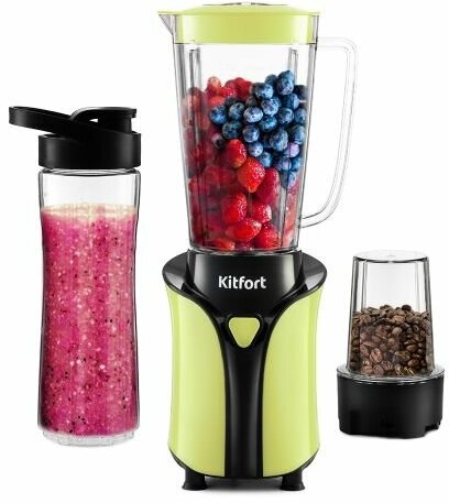 Блендер «3 в 1» Kitfort КТ-3034-2 салатовый