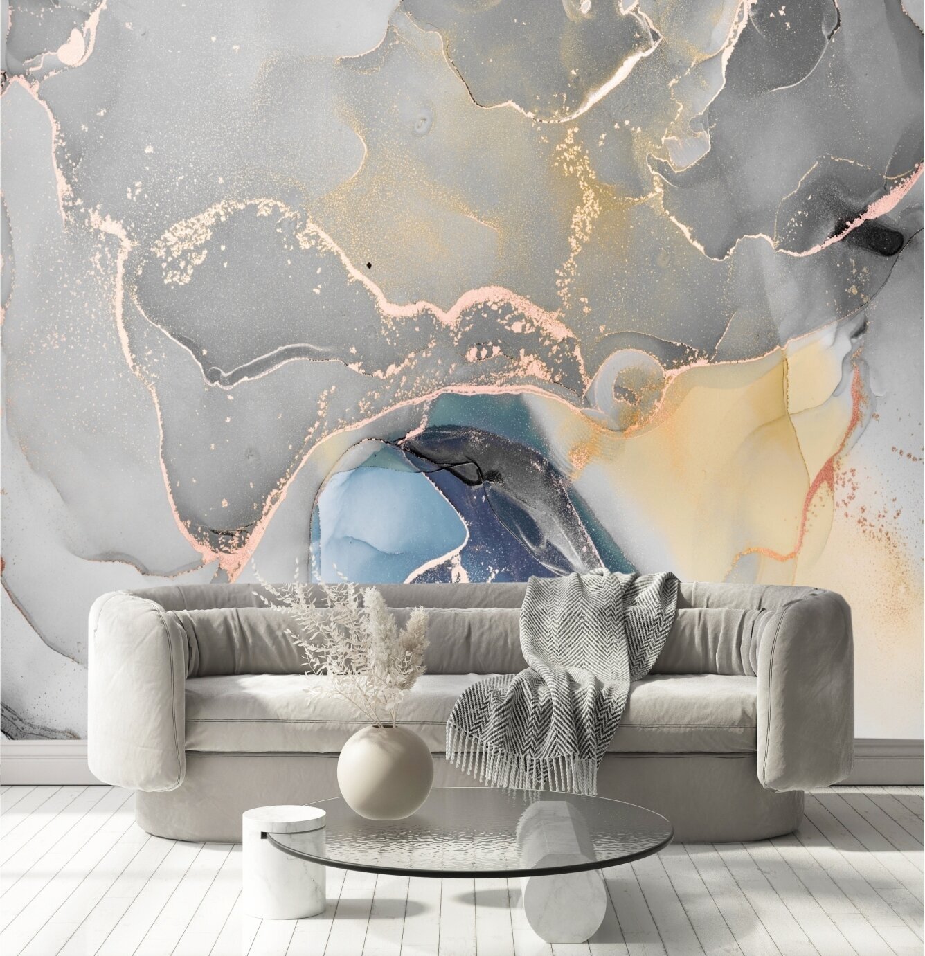 Дизайнерские Фотообои "Флюид" 300х260 см.