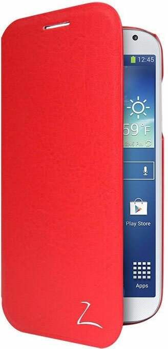 Чехол (флип-кейс) Lazarr Frame Case для Samsung Galaxy S4 GT-i9500, красный