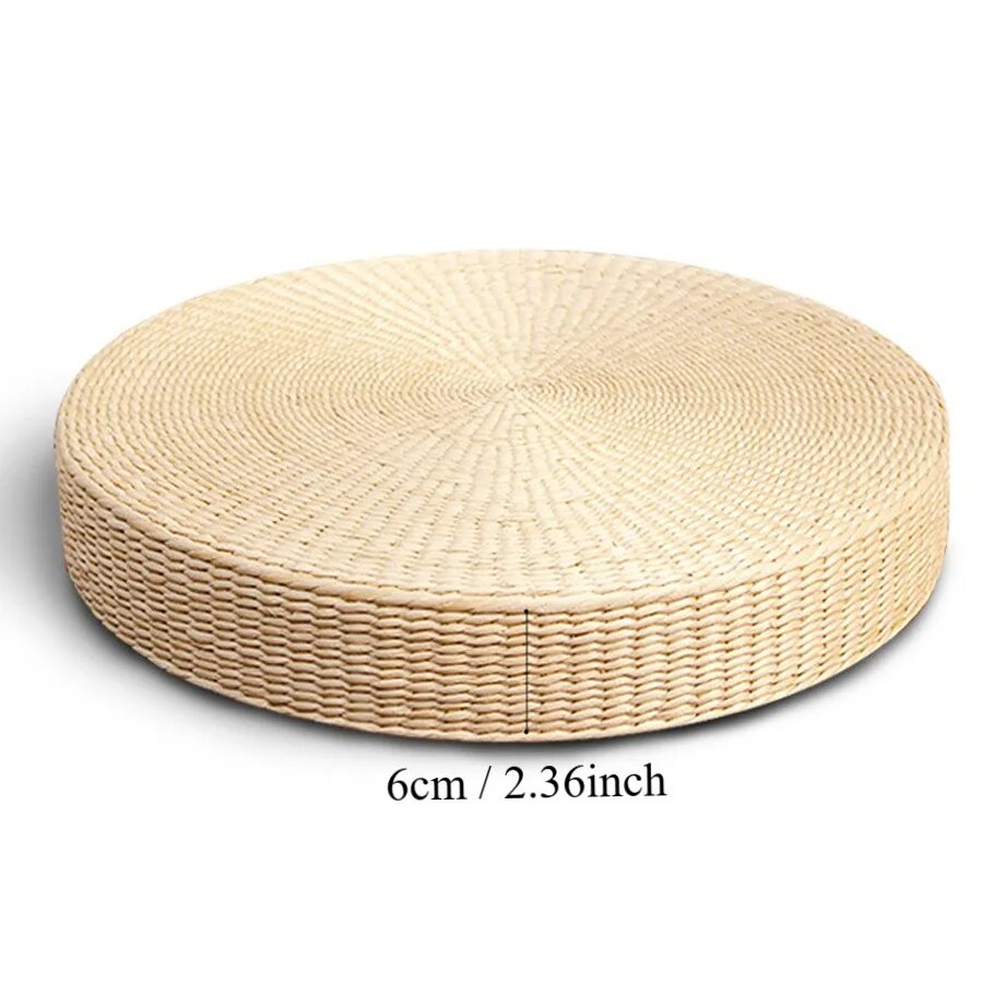 Подушка-футон Мураками из соломы 6cm