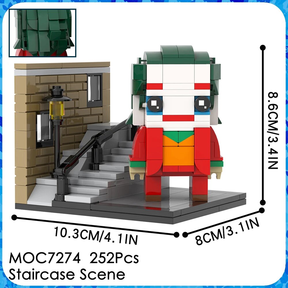MOOXI конструктор фигурки из кирпичиков 3D MOC7274