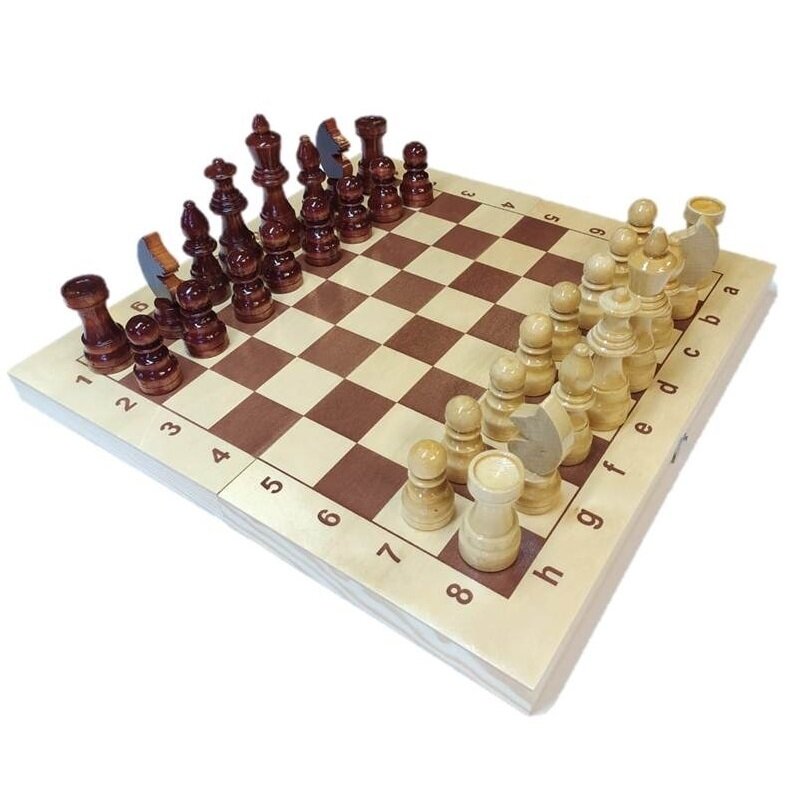 Настольная игра Шахматы гроссмейстерские лакированные