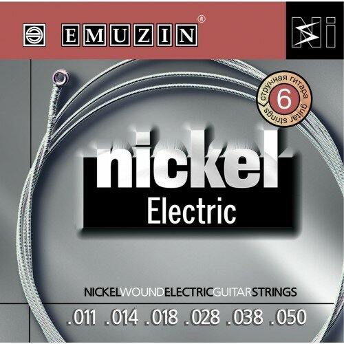 Струны для электрогитары Emuzin Nickel Electric 6N11-50 11-50
